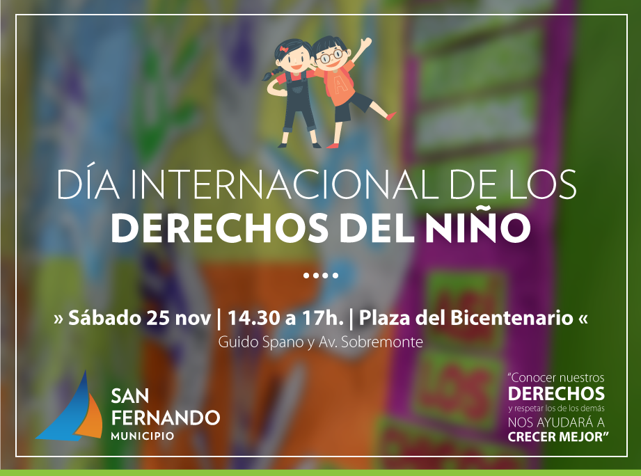 San Fernando Municipio - Festejaremos el Día de los Derechos del Niño ...