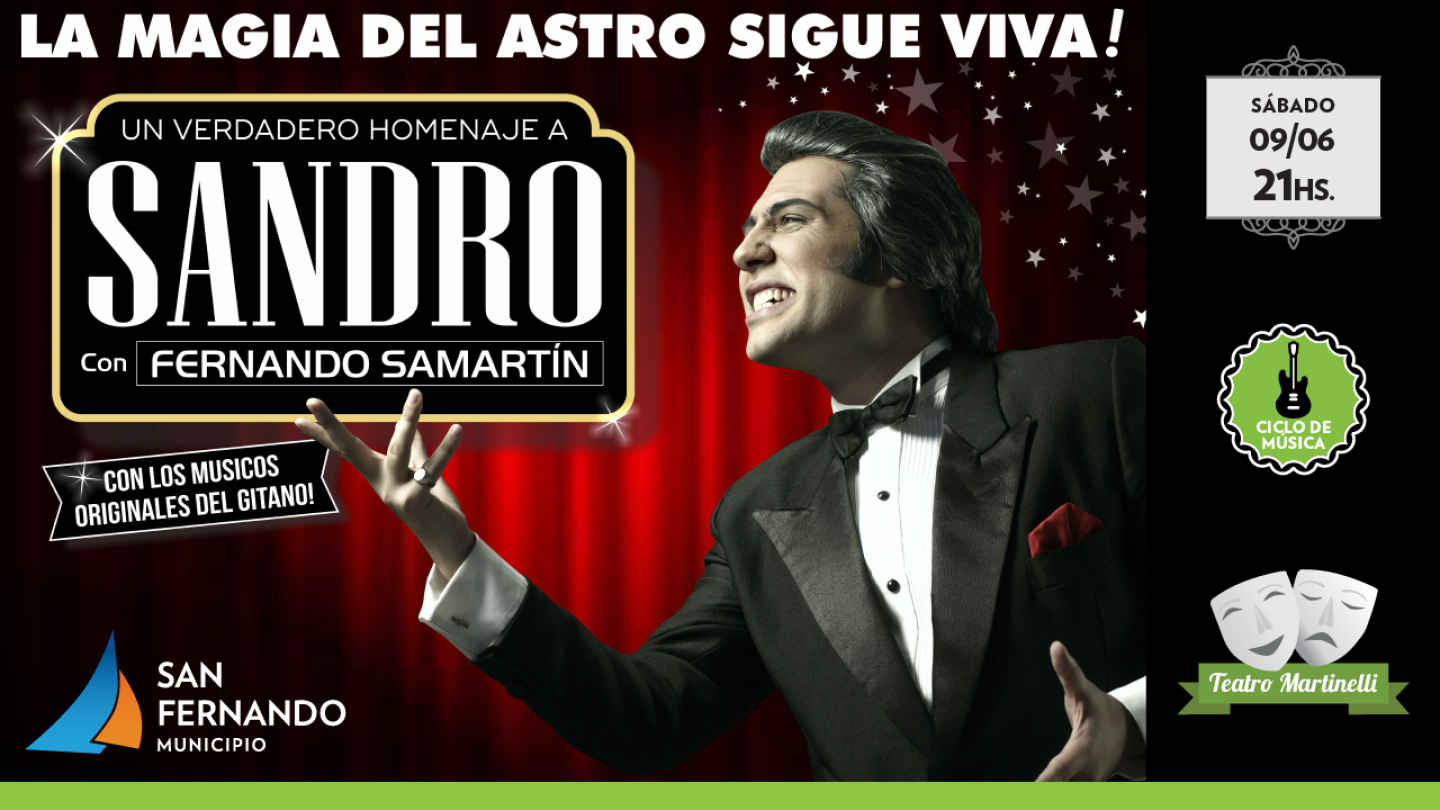 San Fernando Municipio - La magia del ´Gitano´ llega al Teatro Martinelli
